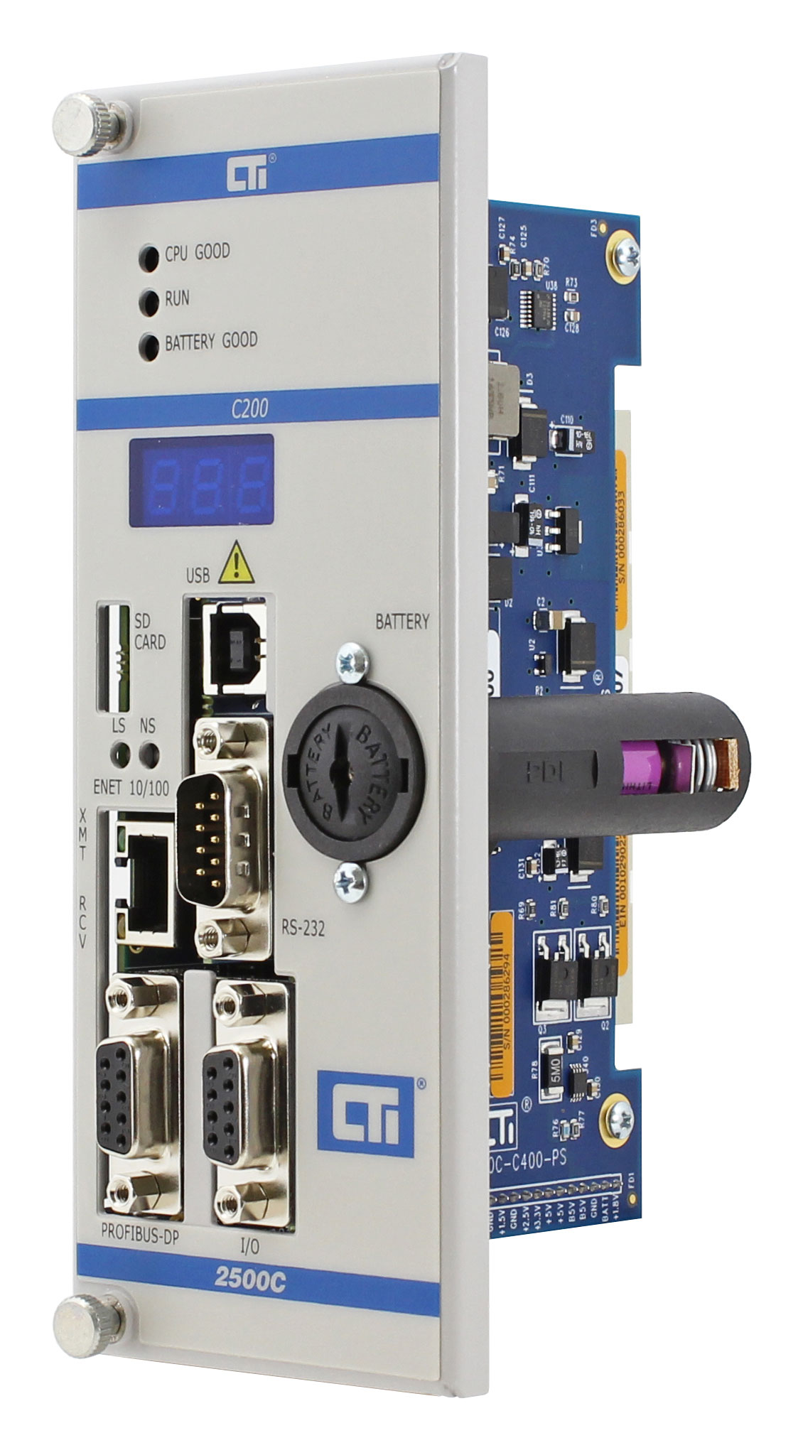 CTI - 2500C-C200 CPU with 256K User Memory