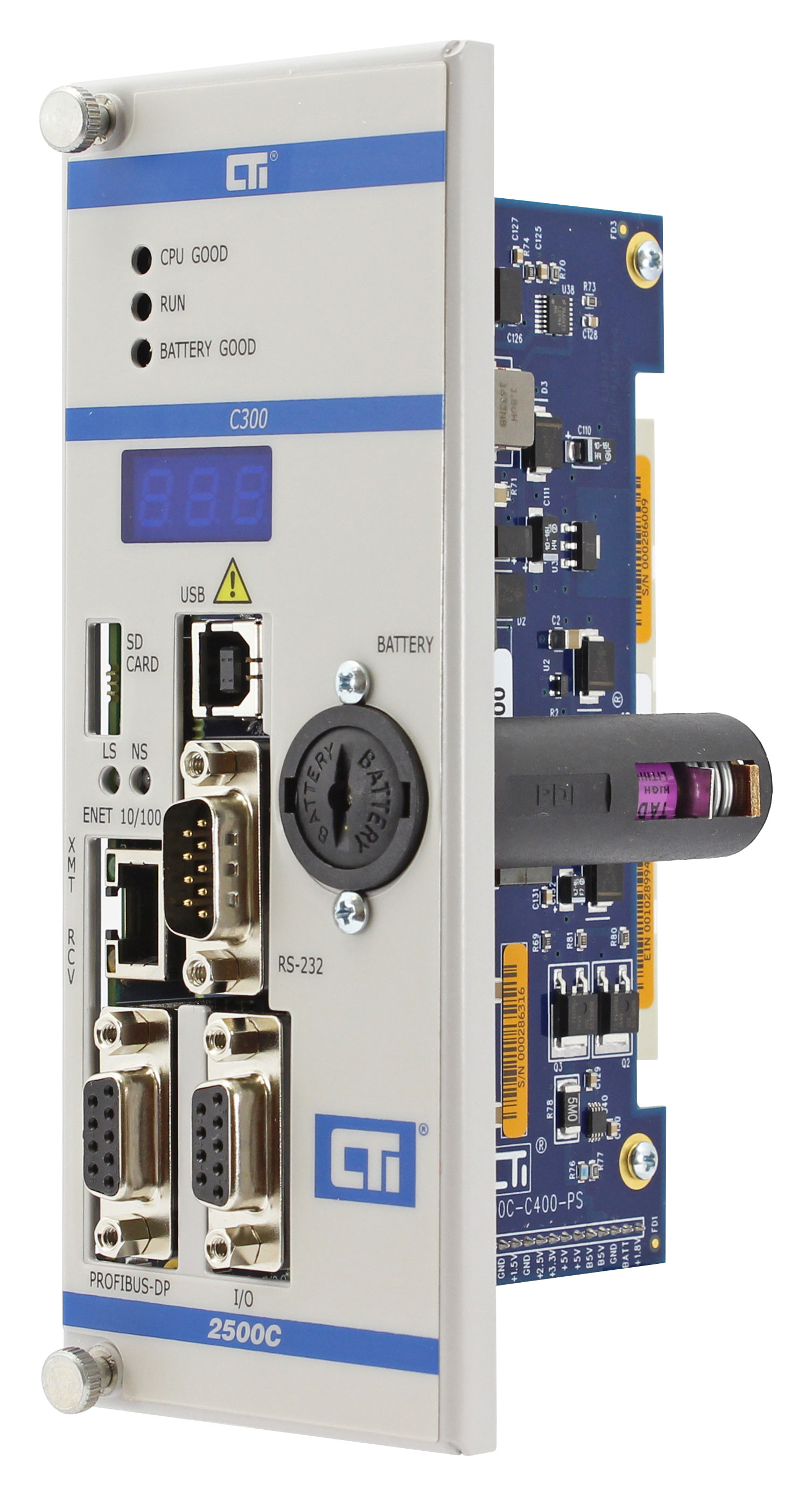 CTI - 2500C-C300 CPU with 512K User Memory